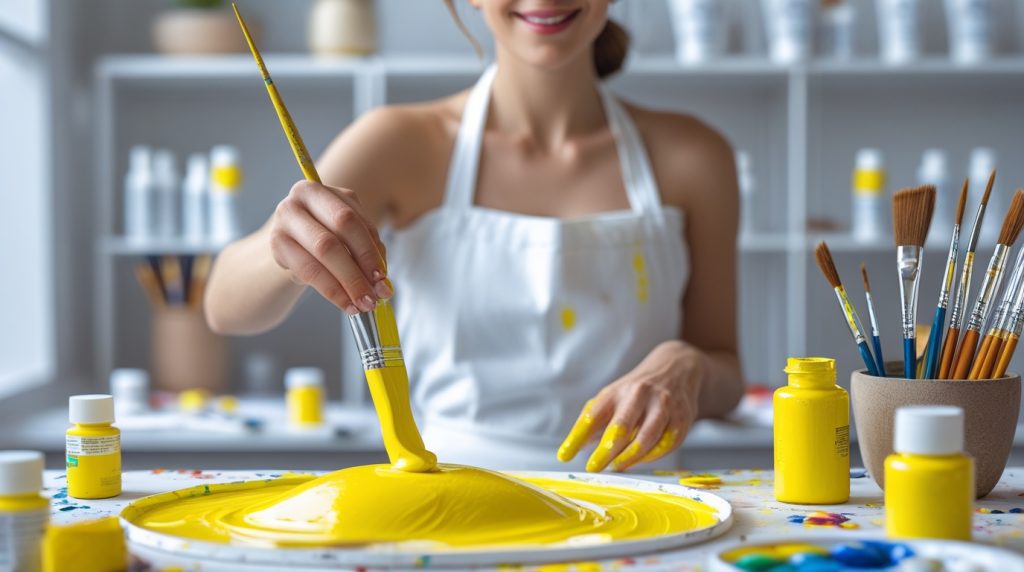 How to Make Bright Yellow Paint: A DIY Guide