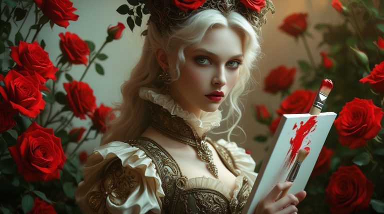 Who's Been Painting My Roses Red: Unveiling the Mystery