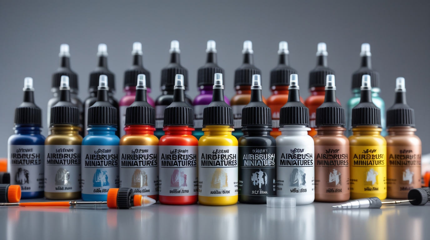 Best Airbrush Paints for Miniatures: Top Choices for Precision Painting