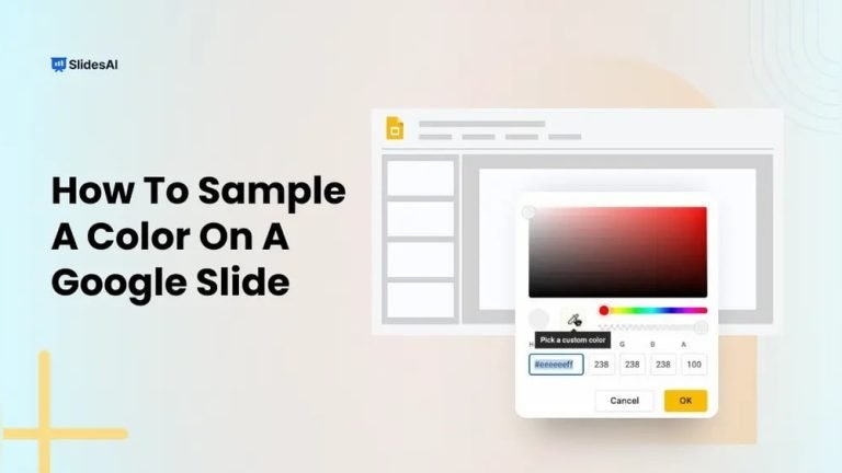 How to Sample a Color on a Google Slide: Quick & Easy Guide